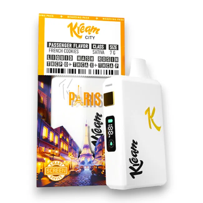 Kream Delta Disposable Vape - Liquid Hash Rosin