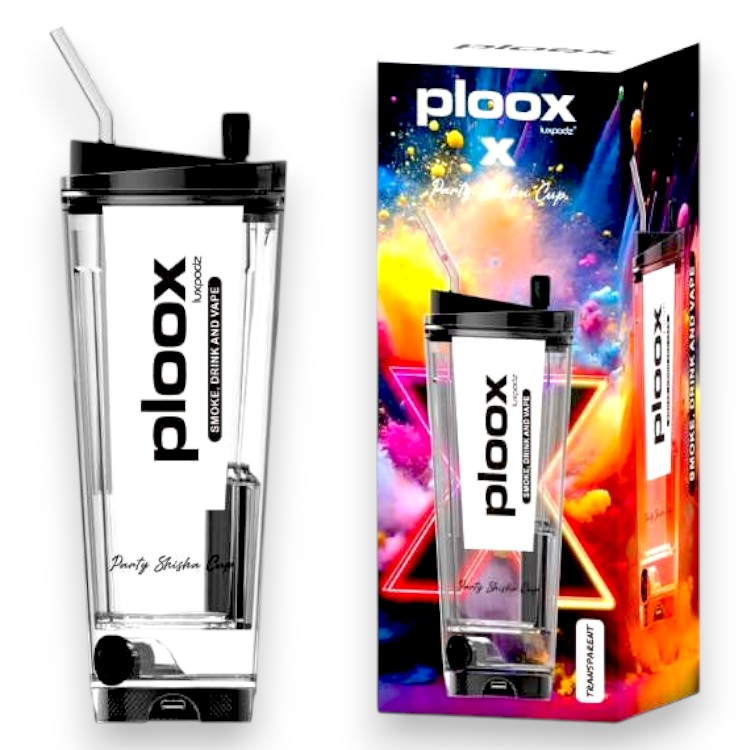 Ploox Luxpodz Electronic Hookah Kit - Party Shisha Cup