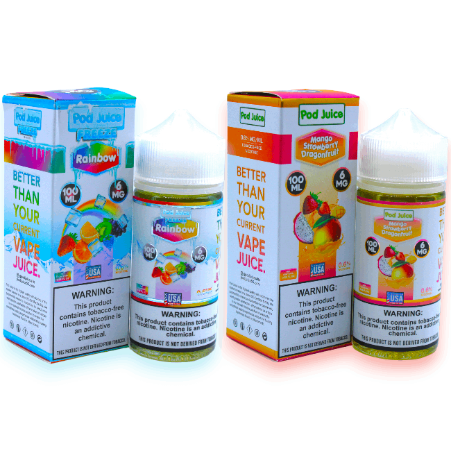 POD Juice TFN E-Liquid 100mL - 6mg | 101Distributorsga
