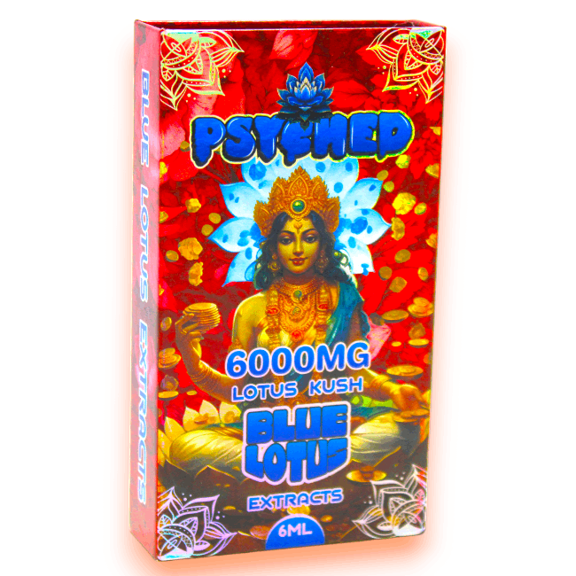 Psyched - Blue Lotus Extract 6000mg - Disposable | 101Distributorsga