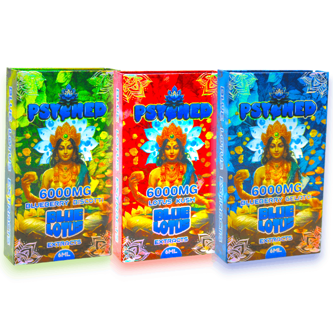 Psyched - Blue Lotus Extract 6000mg - Disposable | 101Distributorsga