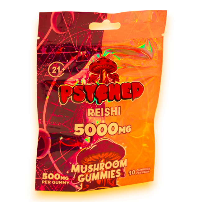 PSYCHED Mushroom Gummies - Delta 500mg | 101Distributorsga