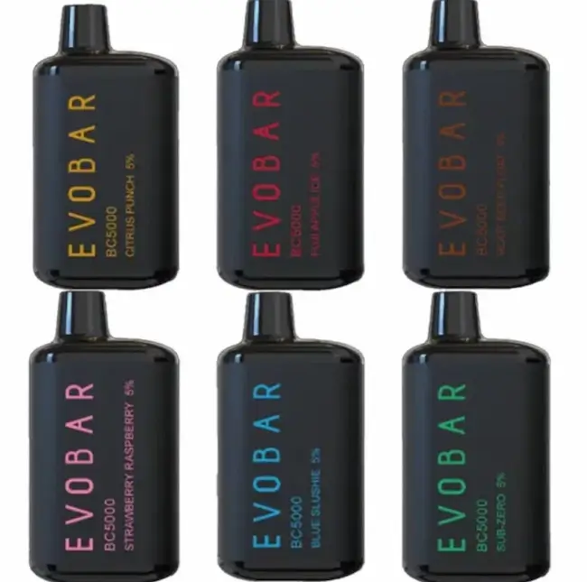 Evobar Black Edition - ET5000 - Disposable Vape | 101distributorsga