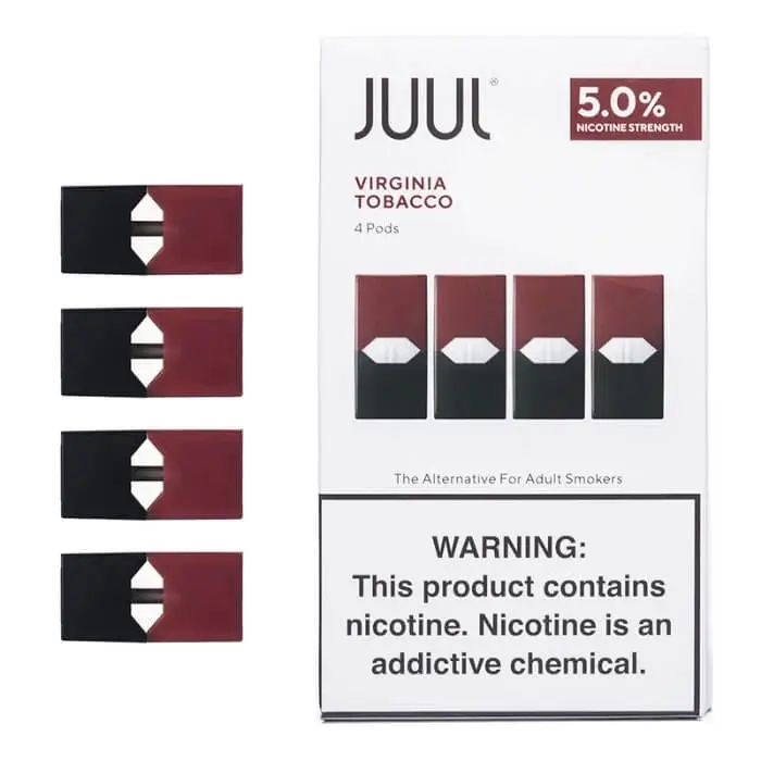 JUUL - NICOTINE - DISPOSABLE POD - 5% - 0.7ML/CT - 4CT/PK