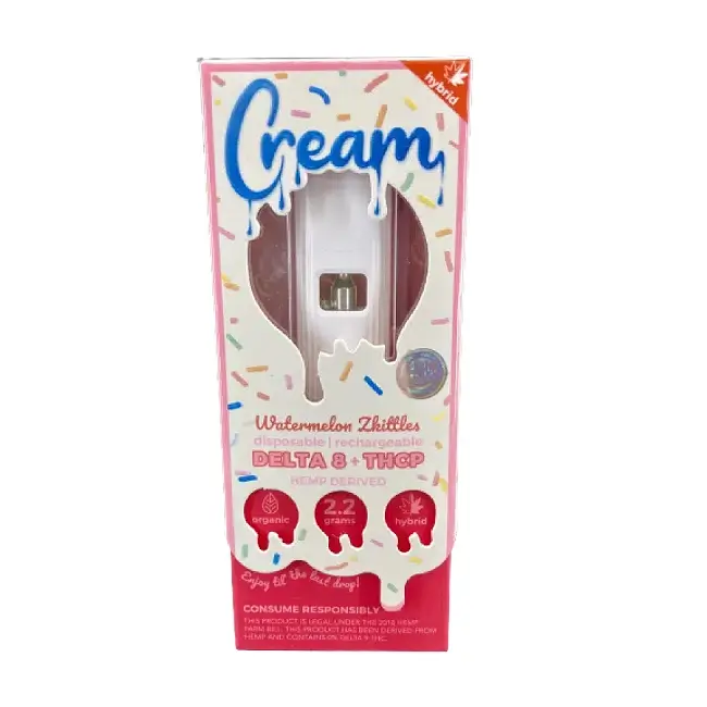 Cream Delta 8 THCP Disposable Vape | 101Distributorsga