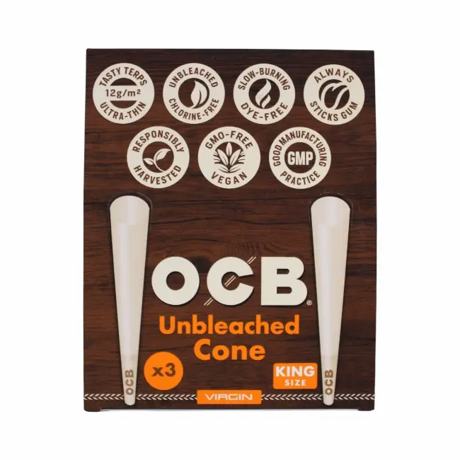 Ocb Cone Unbleached | 101distributorsga