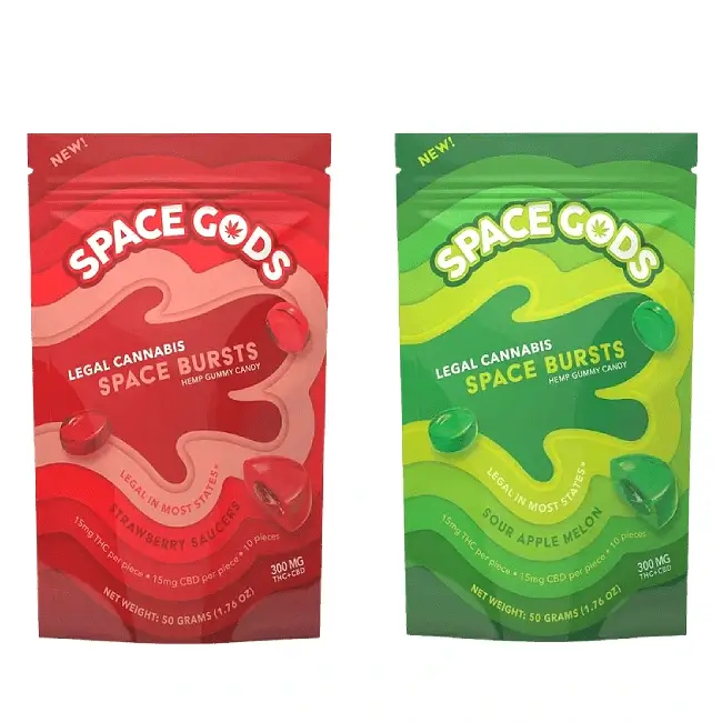 Space Gods Space Burst Gummies | 101Distributorsga