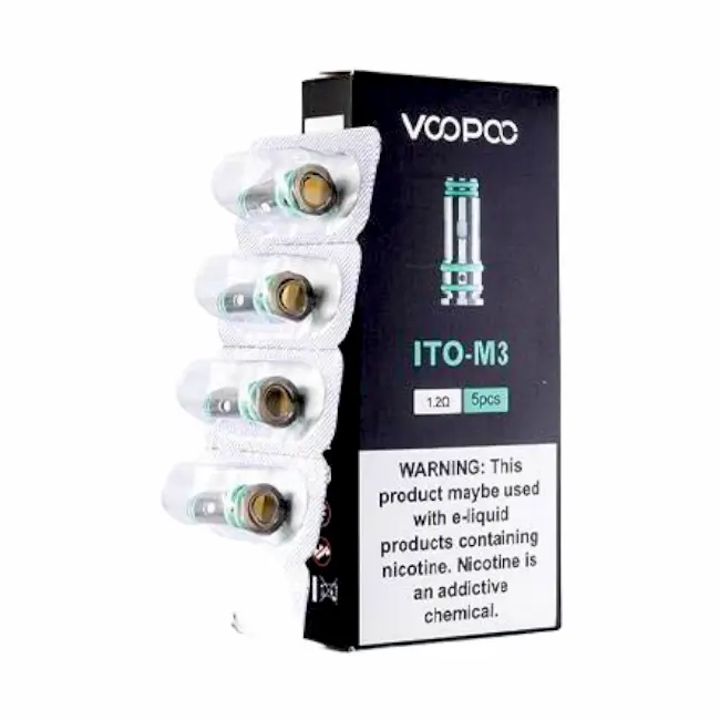 VooPoo ITO-M3 Replacement Coils 1.2 OHMS | 101Distributorsga