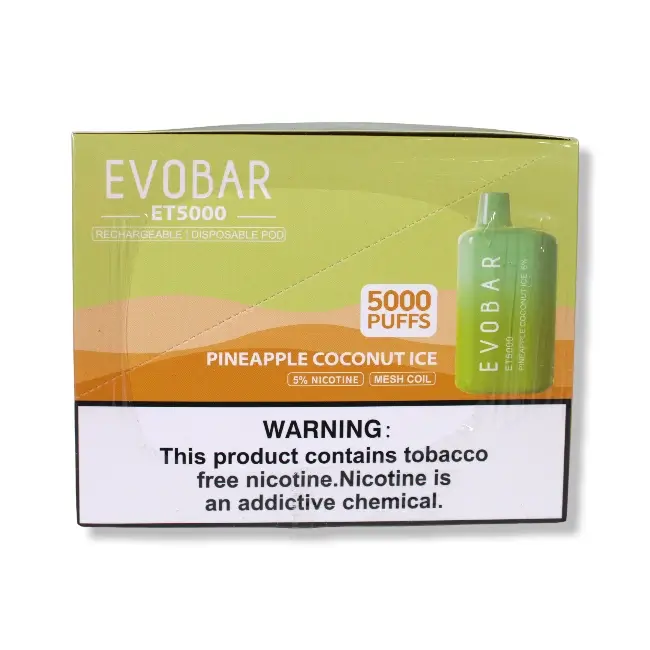 Evobar ET5000 - Disposable Vape | 101distributorsga