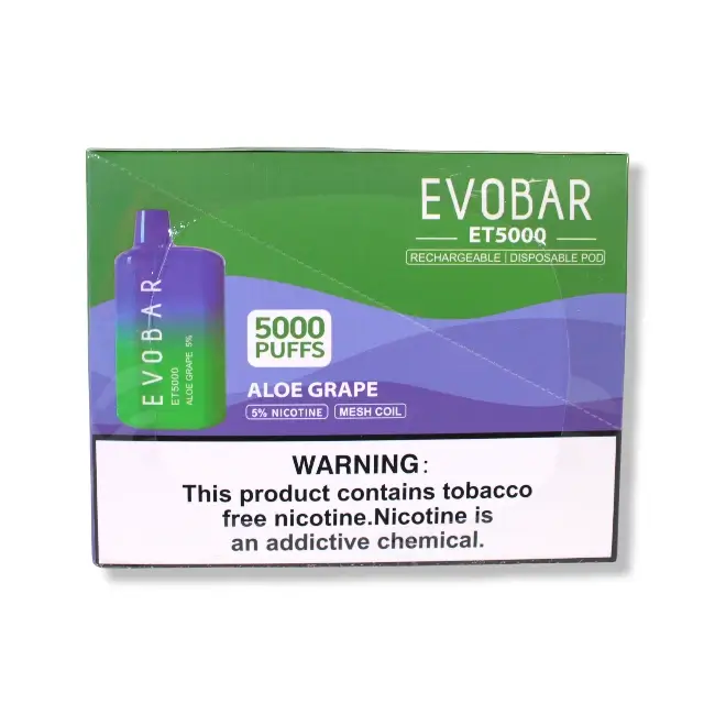 Evobar ET5000 - Disposable Vape | 101distributorsga