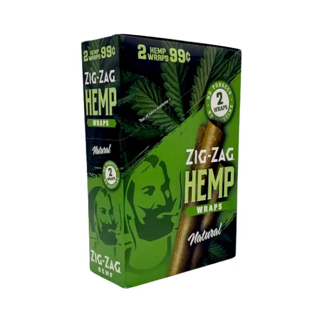 Zig Zag Tobacco Free Hemp Wrap | 101distributorsga