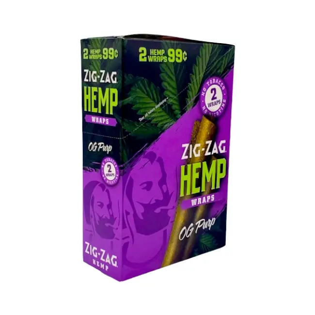 Zig Zag Tobacco Free Hemp Wrap | 101distributorsga