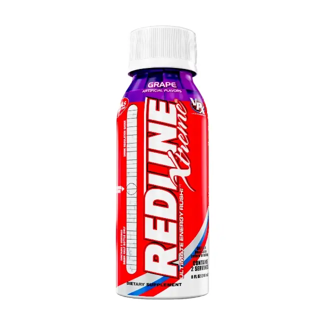 REDLINE - BEVERAGE - ENERGY DRINK - PLASTIC BOTTLE - 8OZ/CT - 24CT/CS