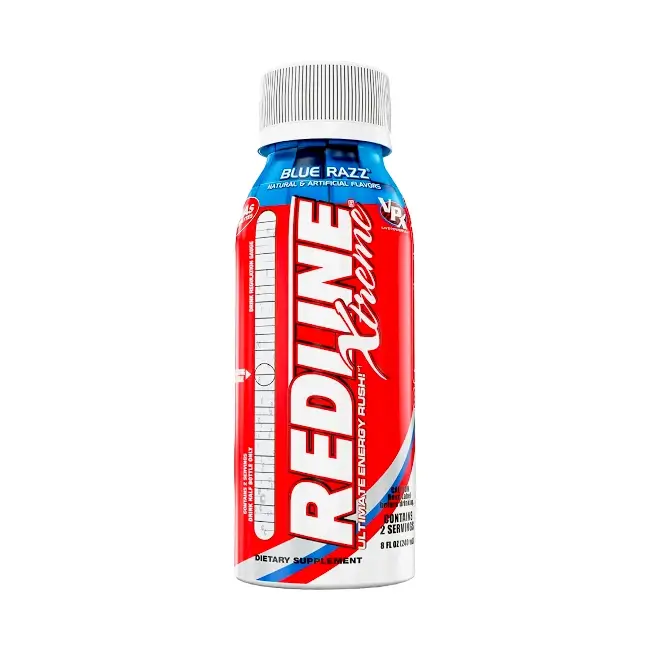 REDLINE - BEVERAGE - ENERGY DRINK - PLASTIC BOTTLE - 8OZ/CT - 24CT/CS