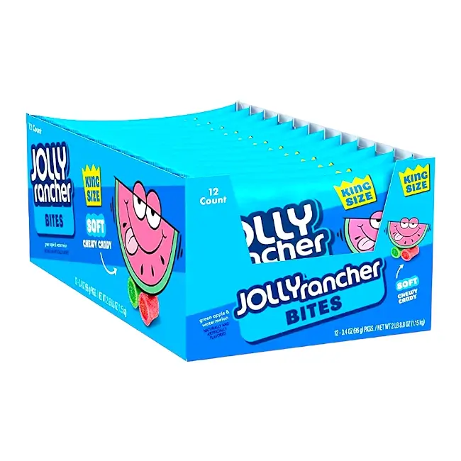 JOLLY RANCHER - GROCERY - CANDY - 3.4OZ/CT - 12CT/BX