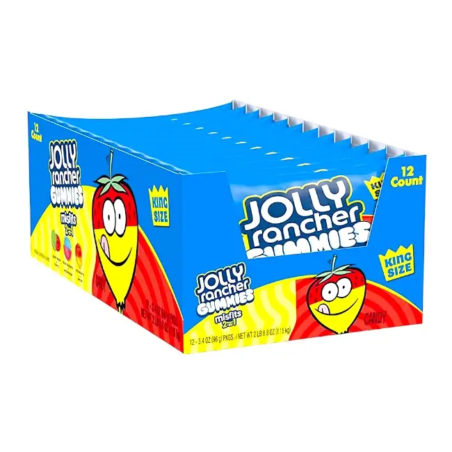 JOLLY RANCHER - GROCERY - CANDY - 3.4OZ/CT - 12CT/BX