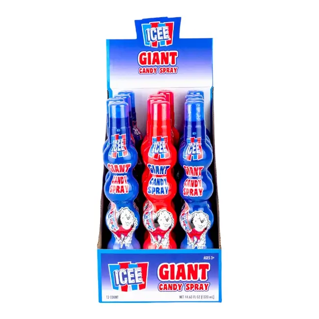 ICEE - GROCERY - TOY CANDY - 3.72OZ/CT - 12CT/BX - GIANT SPRAY