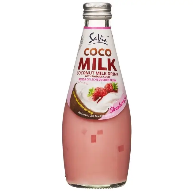 Savia Coco Milk - Coconut Milk - Glass Bottle | 101Distributorsga