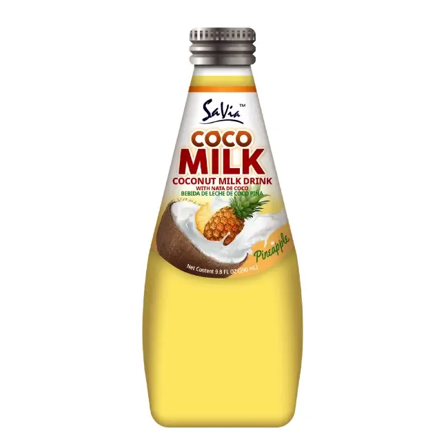 Savia Coco Milk - Coconut Milk - Glass Bottle | 101Distributorsga