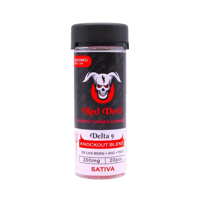 Red Devil Gummies Delta 9 Knockout Blend 200mg