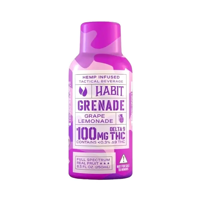 Habit Grenade 100mg Delta9 THC | 101Distributorsga