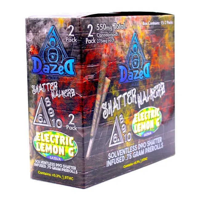Dazed Shatterwalker Delta 9 THC Preroll 1.5mg