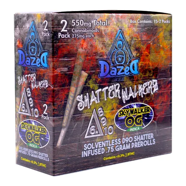 Dazed Shatterwalker Delta 9 THC Preroll 1.5mg