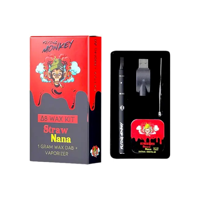Flying Monkey Delta 8 Dab Kit-Strawnana | 101Distributorsga