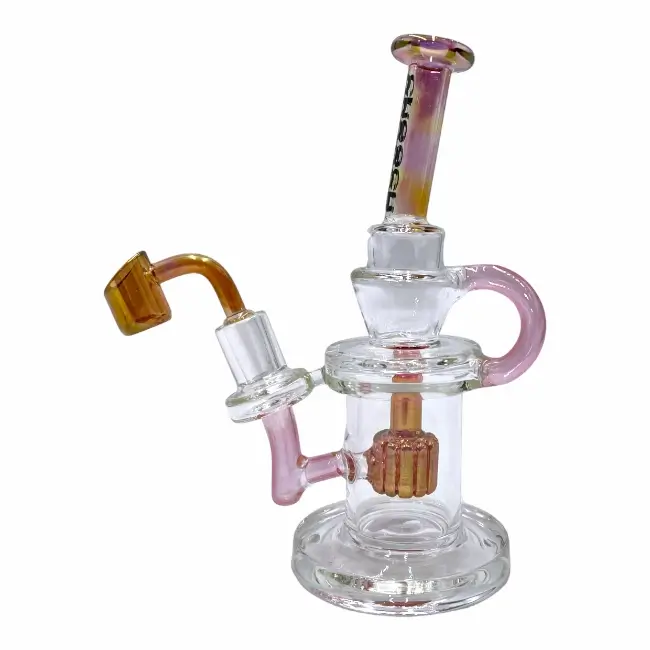 CHEECH 8" Fumed Incycler Rig – Glass Water Pipe | 101Distributors Ga