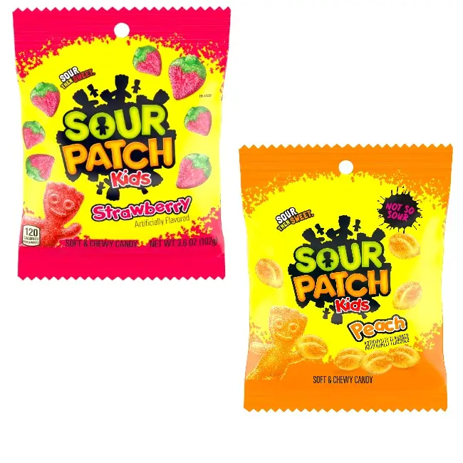 SOUR PATCH - KIDS - GROCERY - CANDY - 5OZ/CT - 12CT/BX - REGULAR