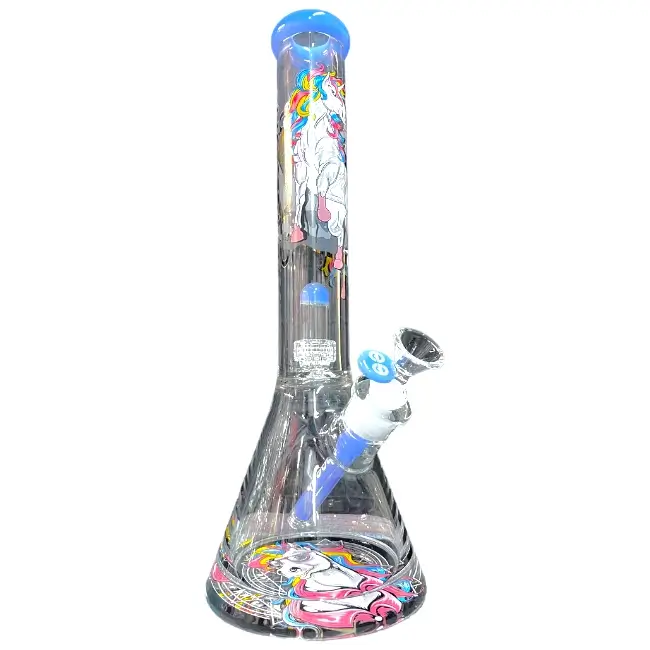 CHEECH - SMP - GLASS PIPE - WATER PIPE - 11" - 1CT - FULL COLORED ...