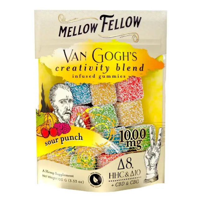 MELLOW FELLOW - DELTA - GUMMY - 50MG/CT - 20CT/PK - (1000MG/PK) - 6PK ...