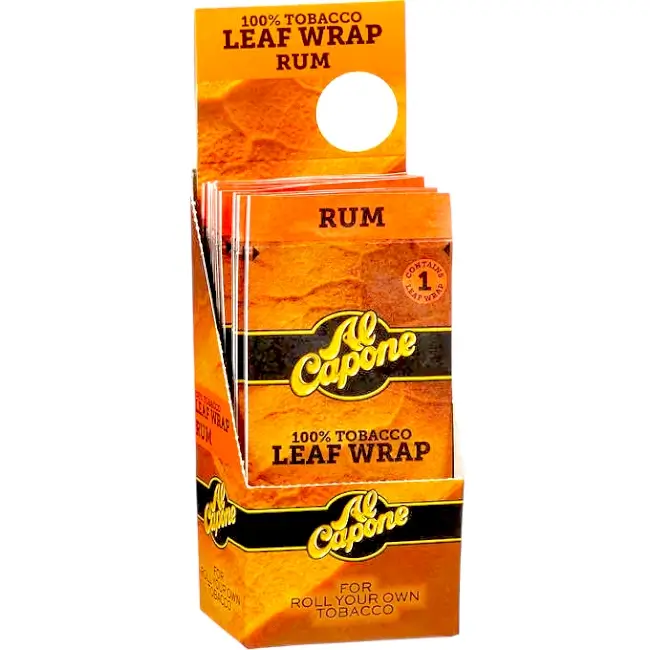 AL CAPONE - TOBACCO - LOOSE TOB - TOB LEAF - 1CT/PK - 12PK/BX - RUM
