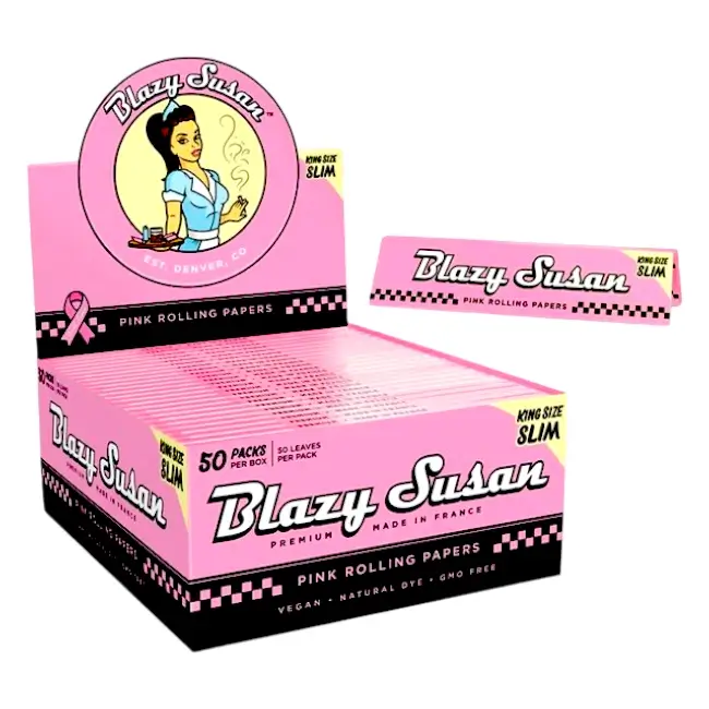 BLAZY SUSAN - SMOKING ACC - ROLLING PAPER - KING SIZE - ULTRA THIN ...