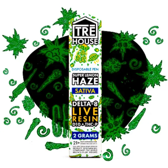 TRE HOUSE - DELTA - DISPOSABLE VAPE - LR - HHC - 2GM/CT - 10CT/BX