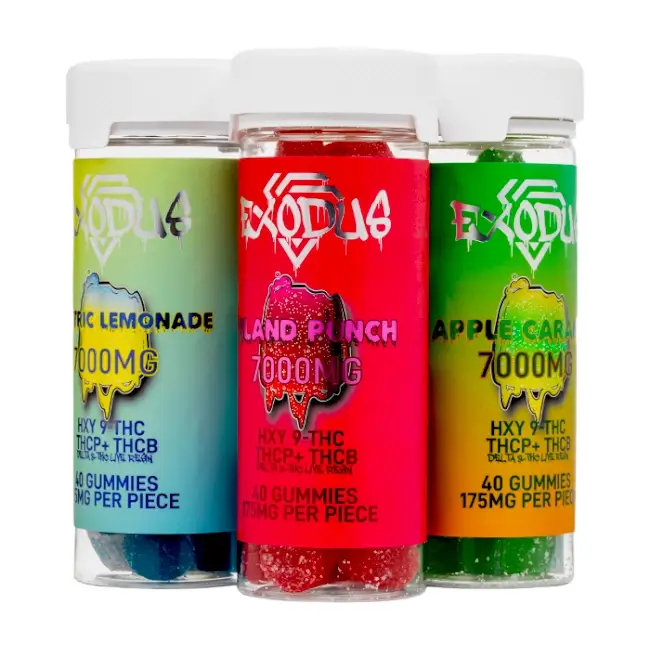 Exodus live Resin Gummies 7000MG | 101 Distributors Ga