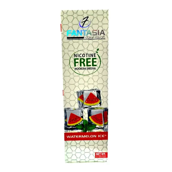 FANTASIA - HOOKAH SHISHA - ICE SERIES - HERBAL - NICOTINE FREE - WHITE ...