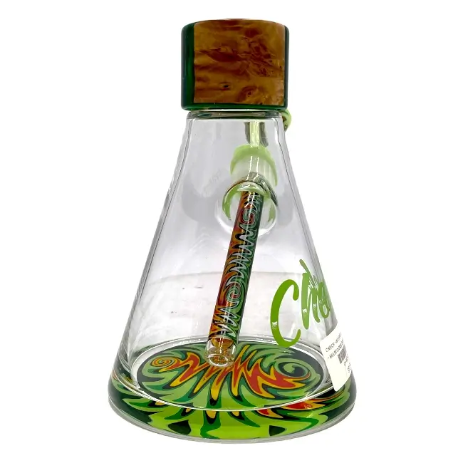 CHEECH 12MM Multicolor Pyramid Beaker Water Pipe – 1CT | 101Distributors Ga