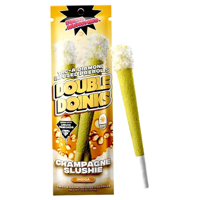 Delta Munchies THCA Double Doinks Prerolls 1.5gm
