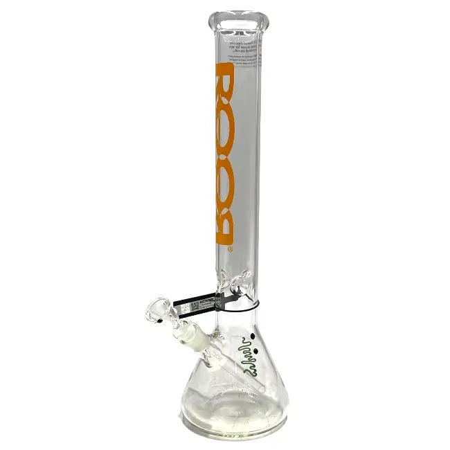 ROOR TECH - GLASS PIPE - WATERPIPE - 18" 50X5 - DECAL BEAKER