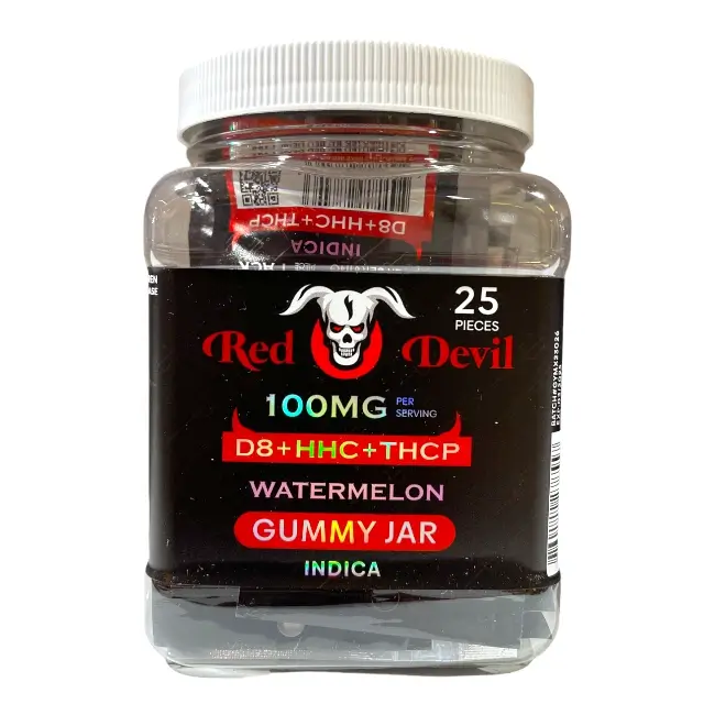 Red Devil Gummies Knockout Blend 100mg