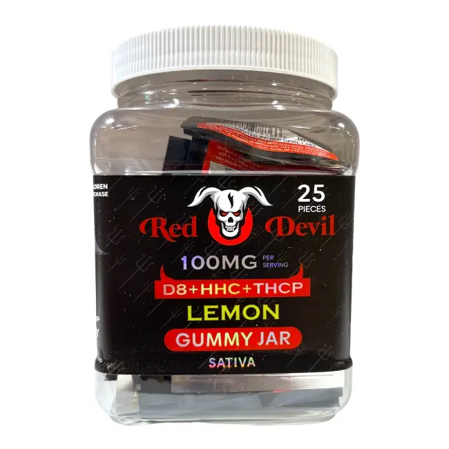 Red Devil Gummies Knockout Blend 100mg