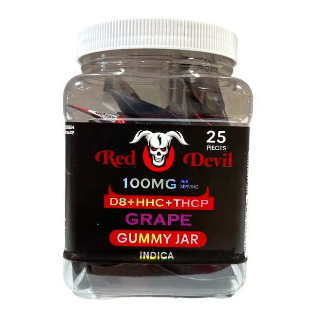 Red Devil Gummies Knockout Blend 100mg