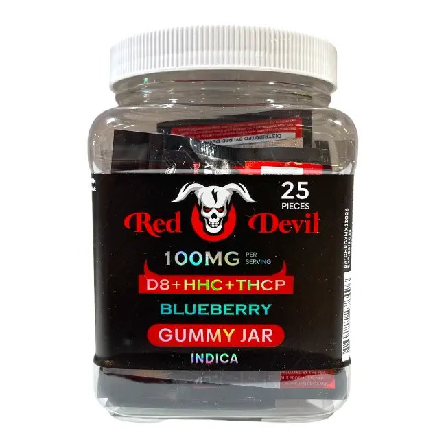 Red Devil Gummies Knockout Blend 100mg
