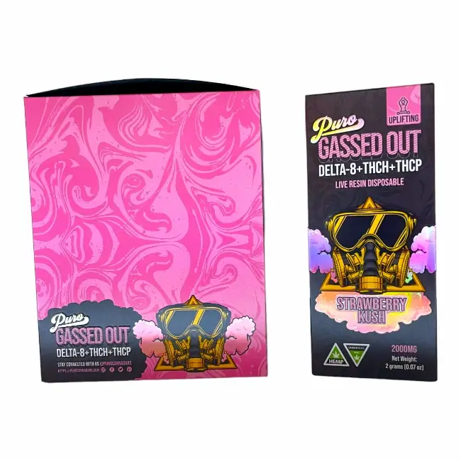 Puro Gassed Out Disposable Live Resin Delta 8 2gm