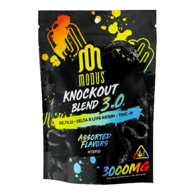 Modus Knockout Blend Gummies | 3000mg | 101 Distributorsga