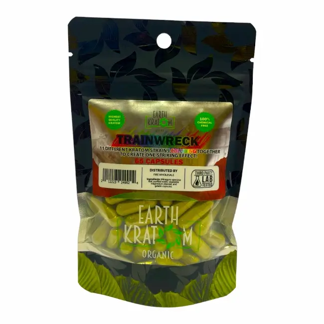 EARTH KRATOM ORGANIC - KRATOM - CAPSULE - 65CT/PK