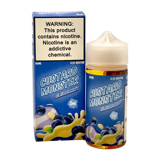 Custard Monster E-Liquid 100ml - 3mg | 101Distributorsga