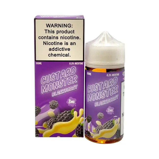 Custard Monster E-Liquid 100ml - 3mg | 101Distributorsga