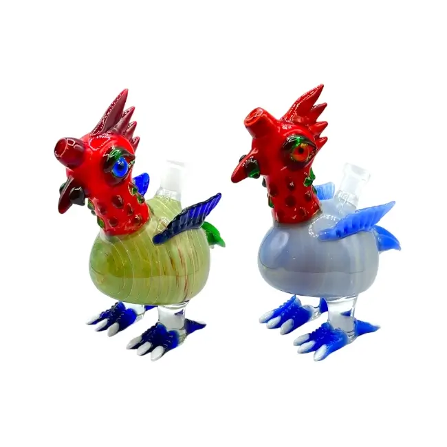 NBC Hen Glass HandPipe 6 Inch | 101Distributorsga